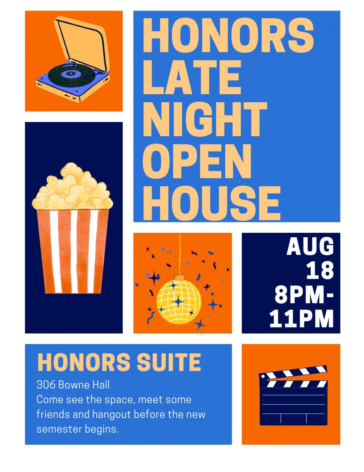 Honors Late Night Open House – Renée Crown University Honors Program